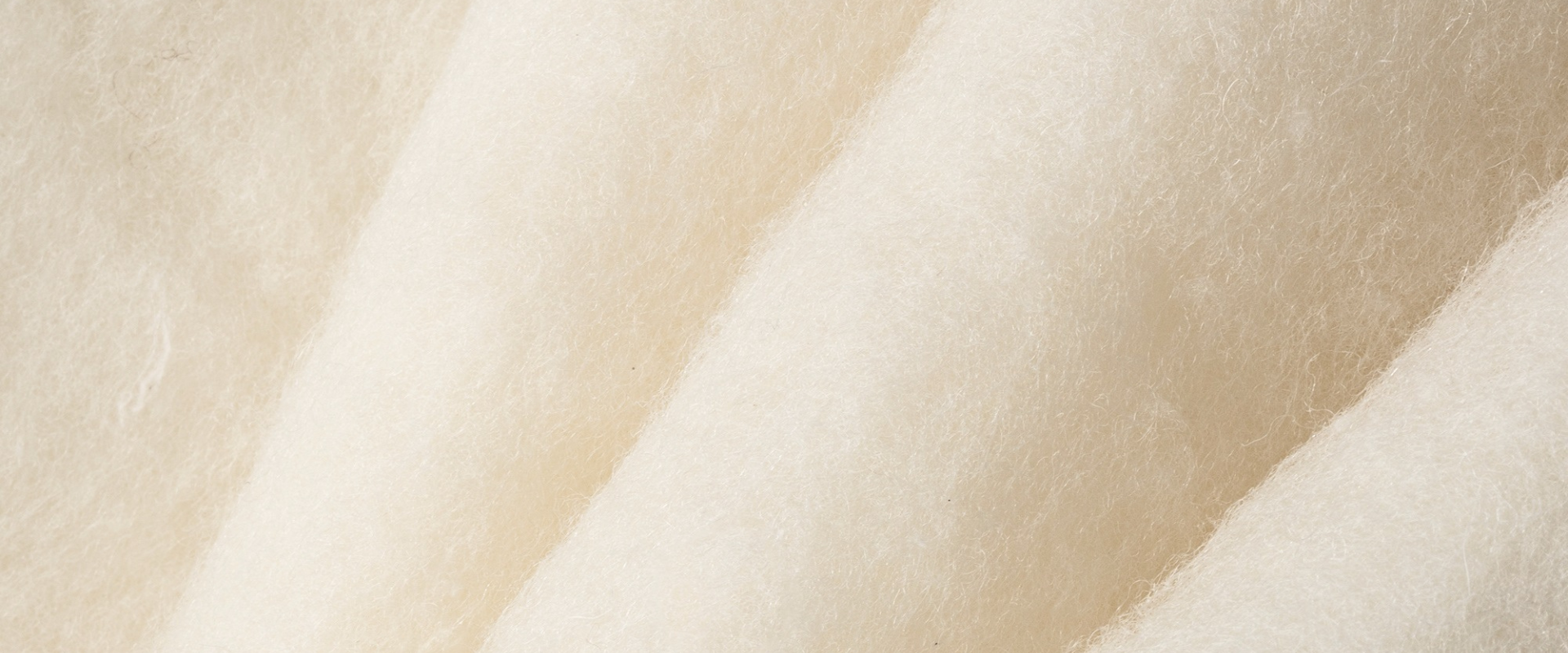 The Italian wool that allows the creation of very warm padding